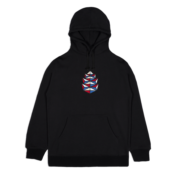 SEEREAX® | CONE HOODIE (BLACK)